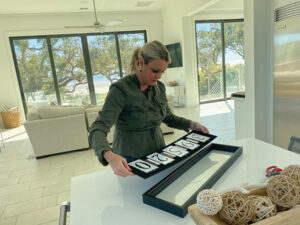 DIY: Zip Code Frame - Gulf Coast Woman Magazine