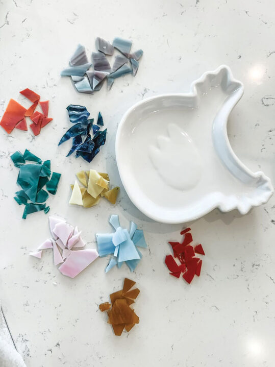DIY: Upcycled Mosaic trinket dish - Gulf Coast Woman Magazine